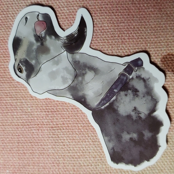 Office | Q Goat Sticker Goats Sticker Pegantinas De Cabra | Poshmark